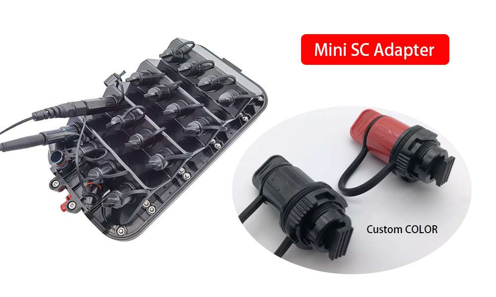 Sérsniðin FTTA MST tengibox í Mini SC, Supertap | Yingda